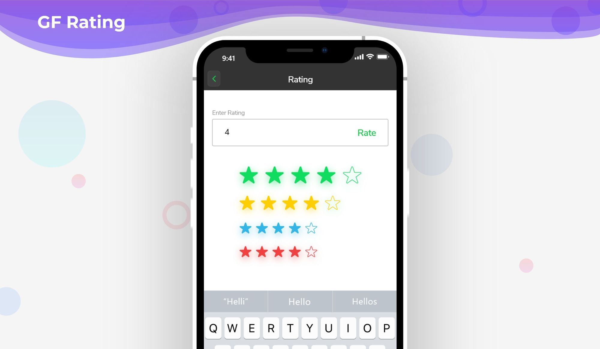 Best Flutter Rating Widgets | GetWidget