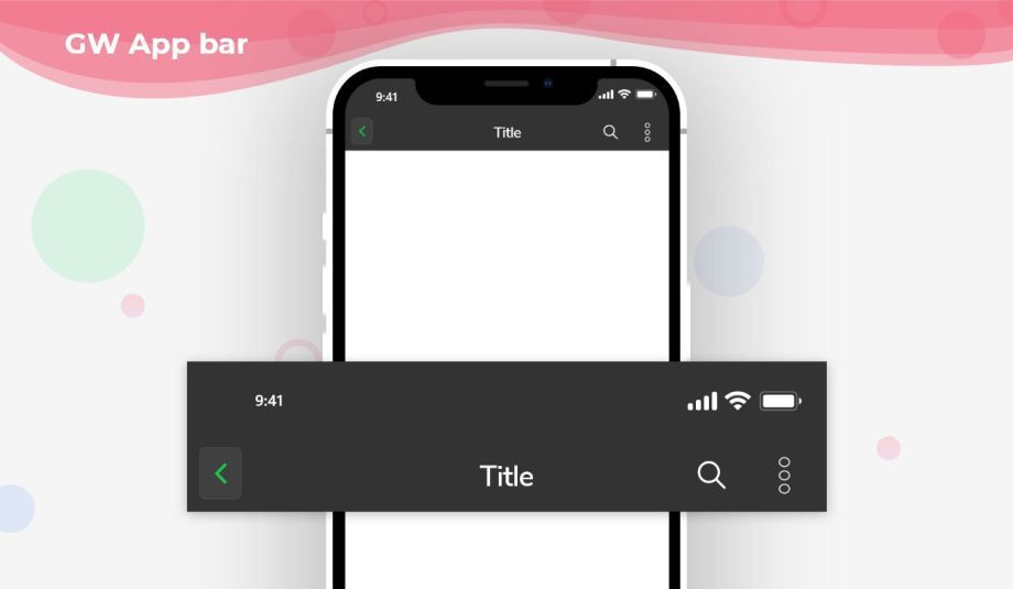 How to Create Custom Flutter AppBar Widget with GFWidgets