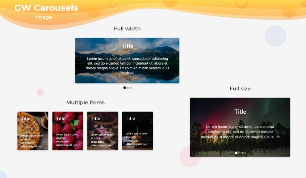 Design Custom Flutter Carousel Slider with Dots | Full Screen Widgets