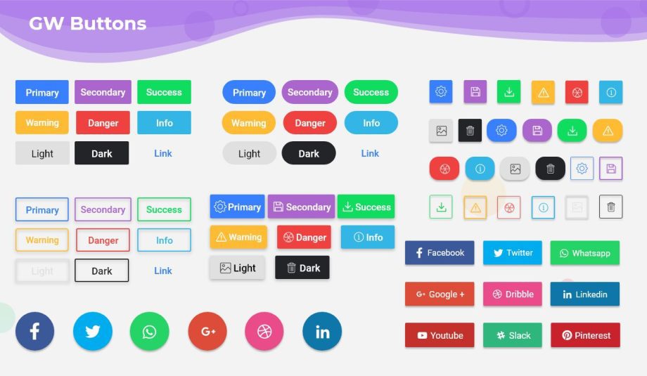 How to Design Custom Flutter Buttons with 100+ Example Code