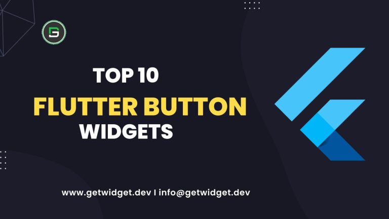 Top 10 Best Flutter Button Widgets | GetWidget