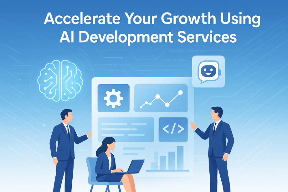 Accelerate Your Growth Using AI Development Services - Get Widget
